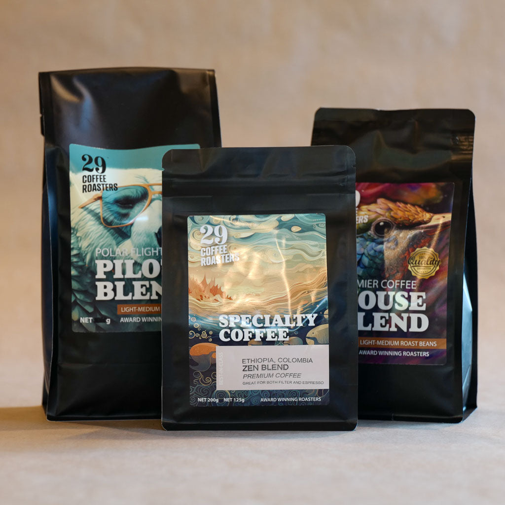 Award-Winning The Polar Flight Pilot Blends – 29 Coffee Roasters